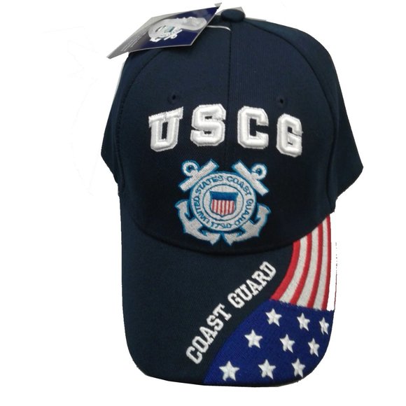 KYS Design | Accessories | Us Coast Guard Hat With Flag | Poshmark